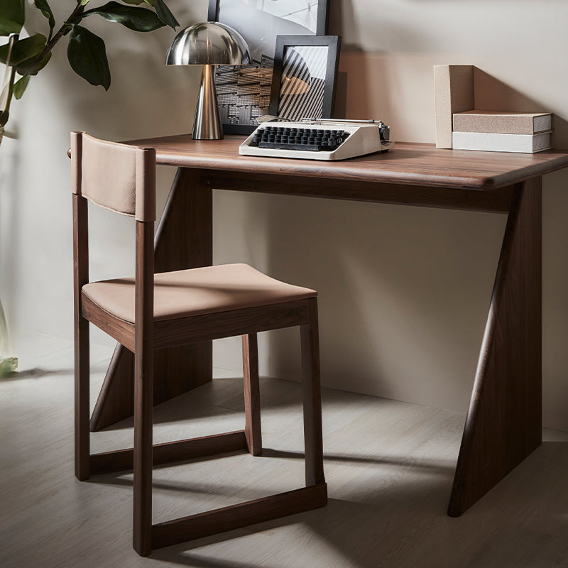 Tan Side Chair 43*48.2*80Cm Nat/Walnut L158 – Commune-CN